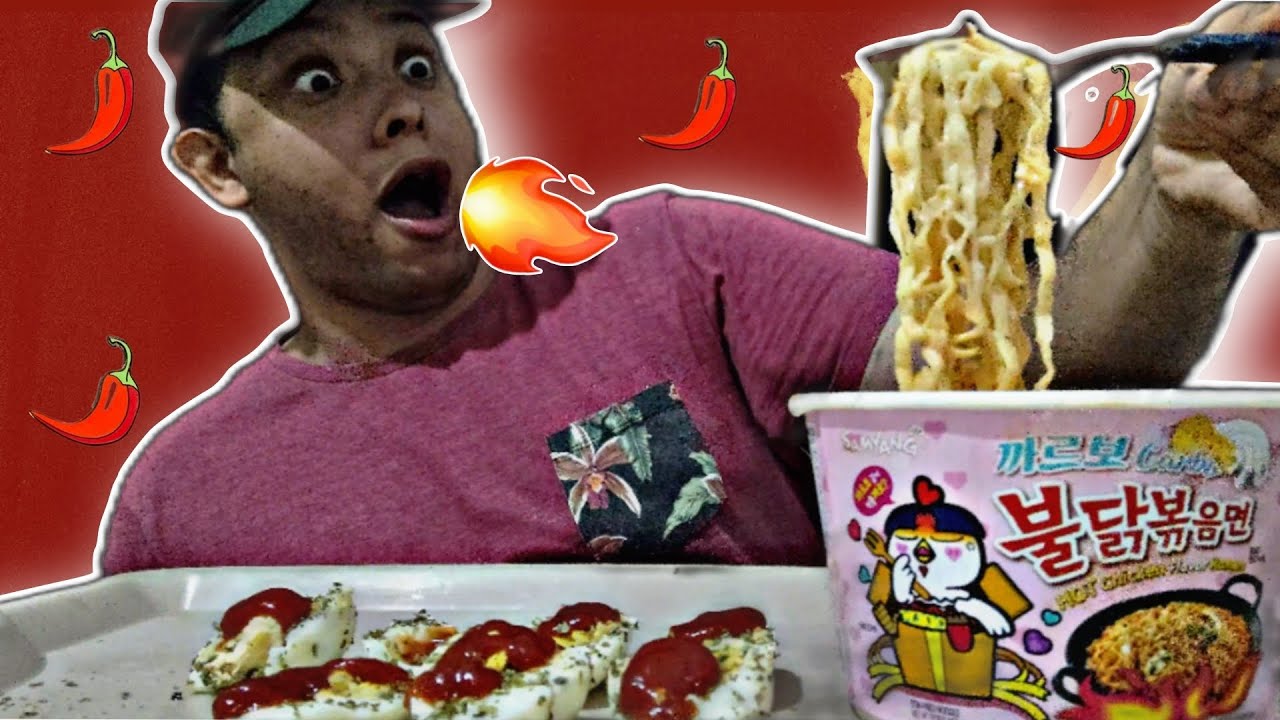 MIOJO COREANO 7X MAIS APIMENTADO + OVOS COZIDOS COM KETCHUP | SPICY ...
