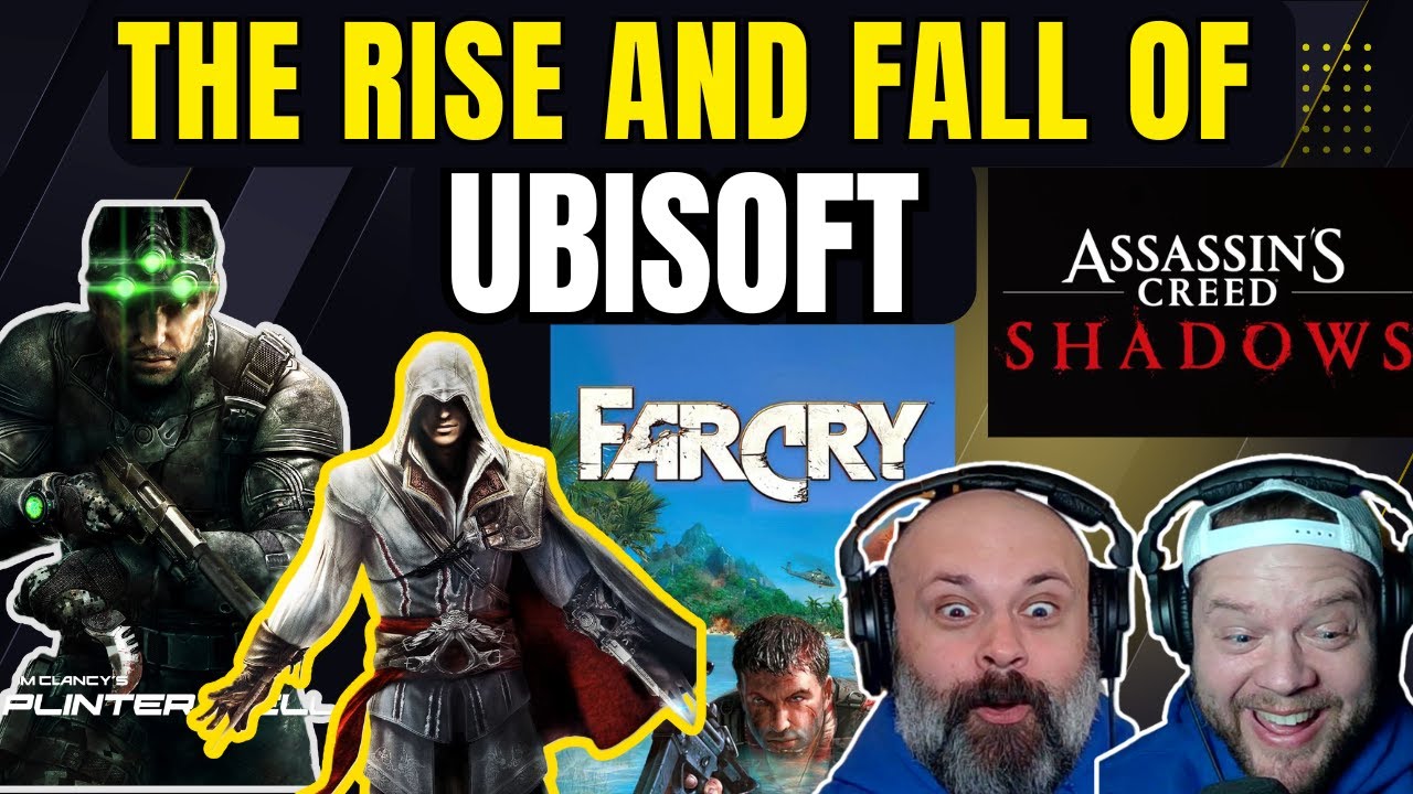The RISE and FALL of Ubisoft: A Gaming Empire Crumbles - YouTube