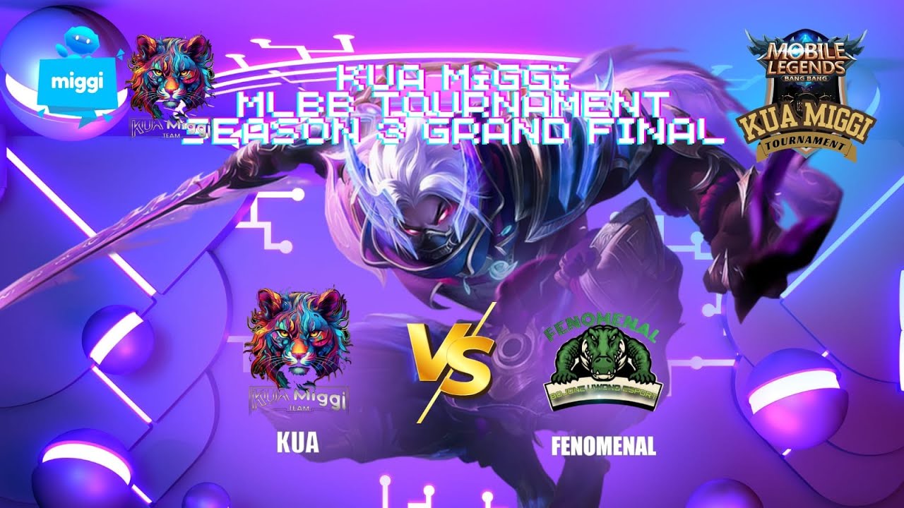 [LIVE] 🔴 Grand Final! - KUA MIGGI MLBB Tournament Season 3 - YouTube