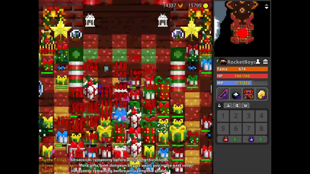 Rotmg - Santa's Workshop 'speedrun' - YouTube