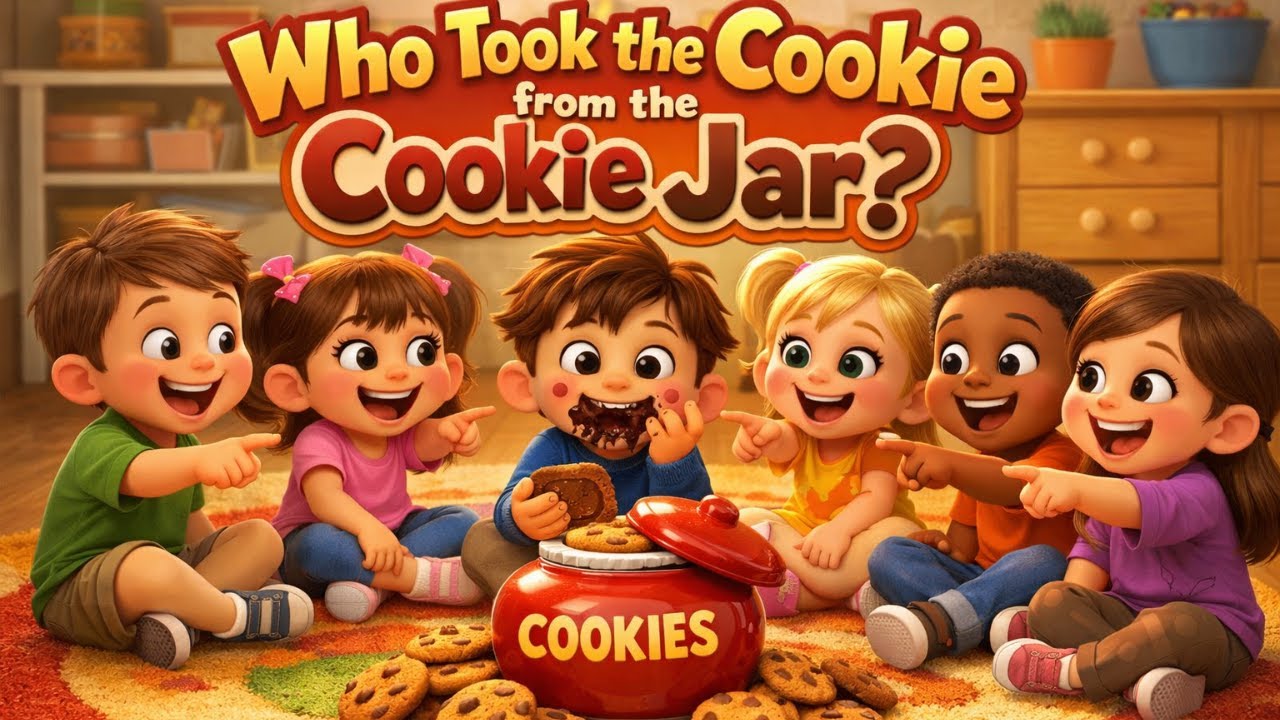 Who Took The Cookie? | Cookie Jar Mystery | Nursery Rhyme | Magic ...