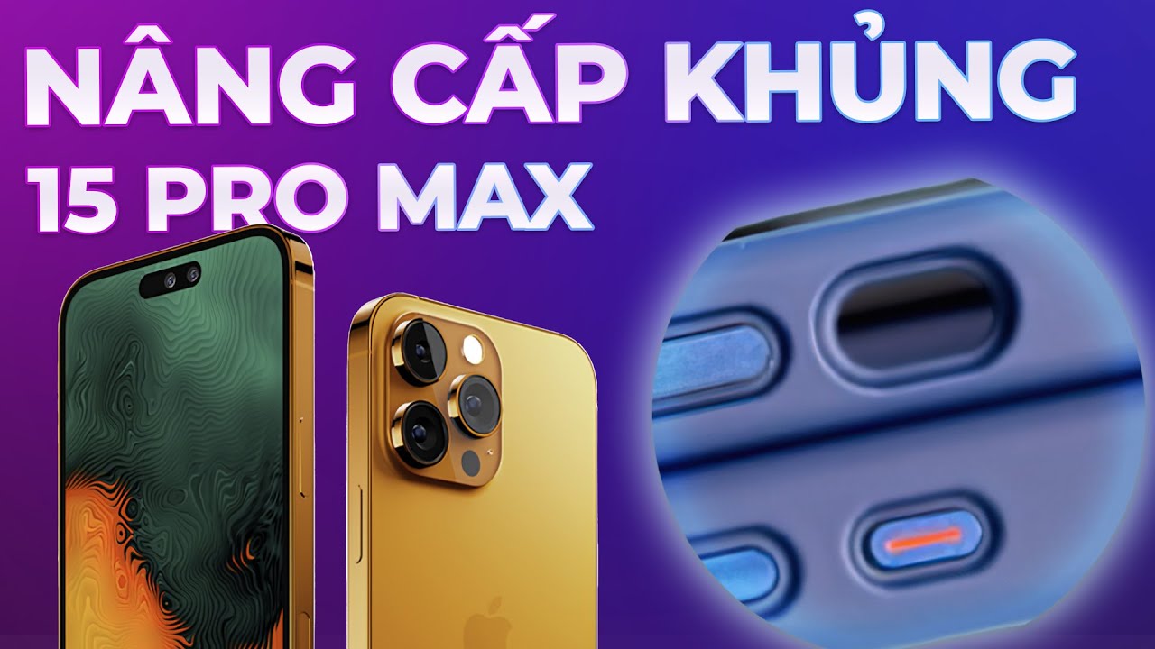 Ốp lưng IPHONE 15 PRO MAX đây rồi, Tiết lộ 3 NÂNG CẤP KHỦNG - YouTube