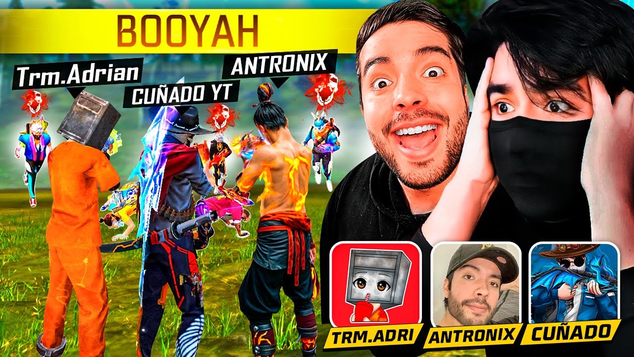 ANTRONIX y CUÑADO me AYUDAN a SUBIR a GRAN MAESTRO😱 en FREE FIRE - YouTube