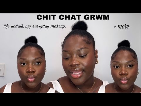 GRWM: MY EVERYDAY MAKEUP + YAPPING - YouTube