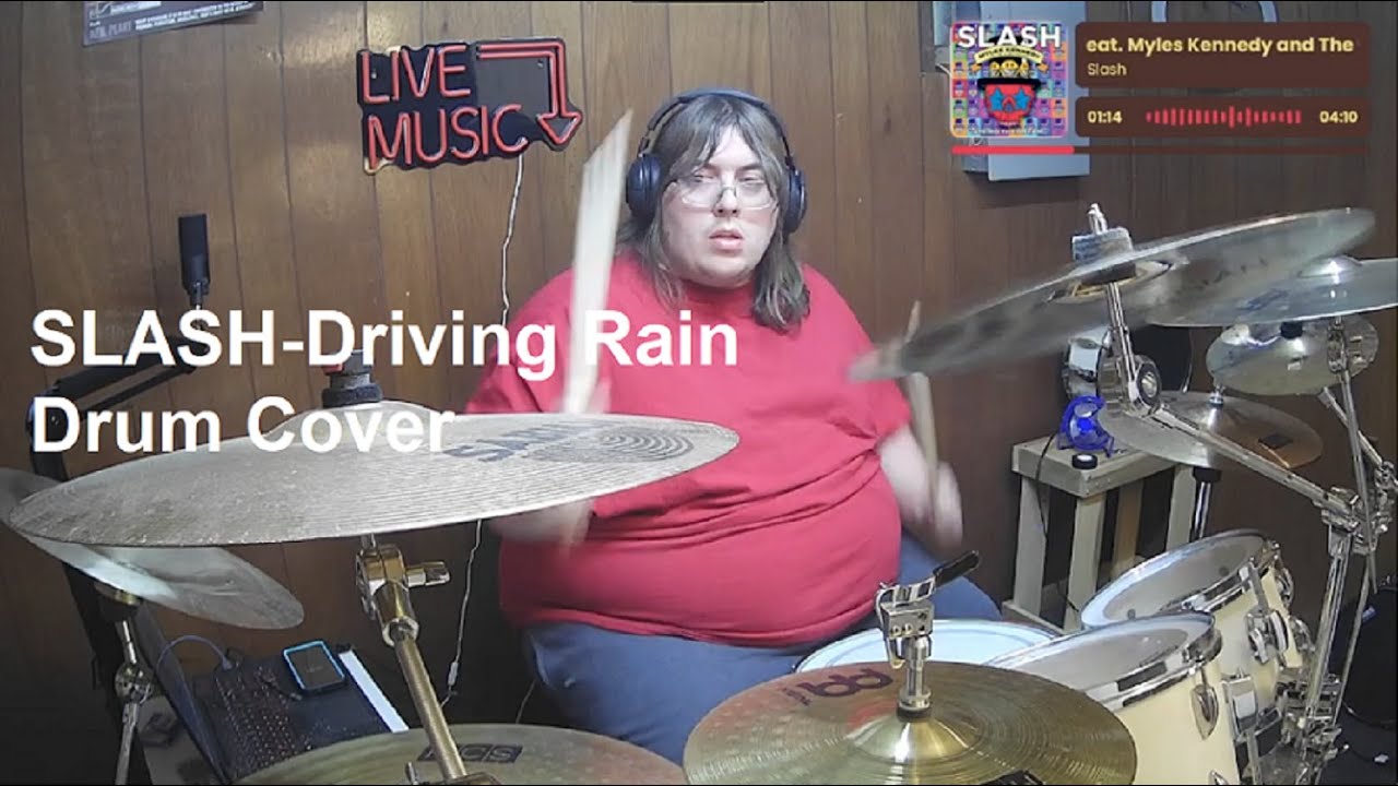 Slash, Myles Kennedy And The Conspirators-Driving Rain-Drum Cover - YouTube
