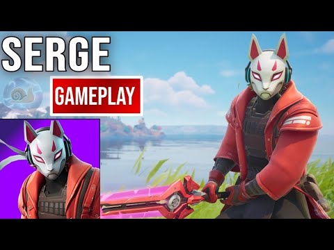 New Serge Skin Gameplay (Fortnite) - YouTube