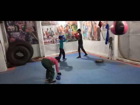 Boxing padding with frunt roll | Boxing practice | Aryan club of boxing ...