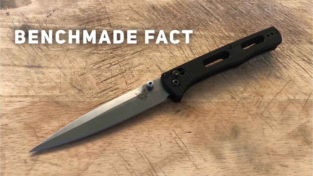 Benchmade Fact - The Handles Aluminium - YouTube
