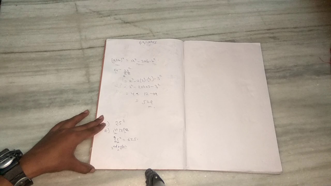 HOW TO FIND THE SQUARES WITH THE MATHEMATICAL PROOF - YouTube