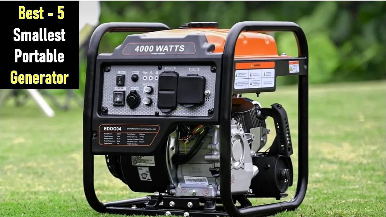 Top 5 Best Smallest Portable Generator in 2025 - YouTube
