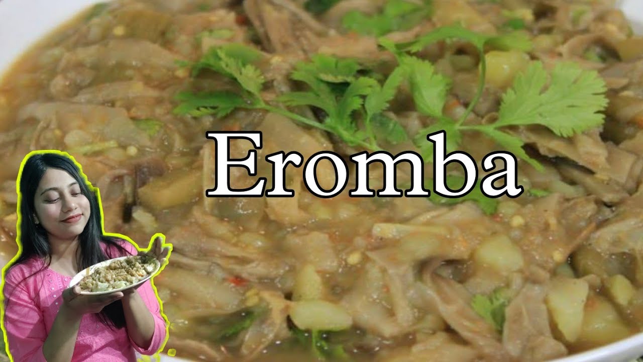I Made famous Manipuri Dish Eromba 🤤 | Eromba recipe with sidol😁 ...