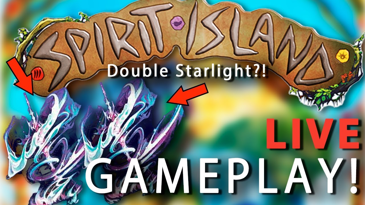 DOUBLE Starlight Seeks Its Form - Spirit Island LIVE GAMEPLAY - YouTube