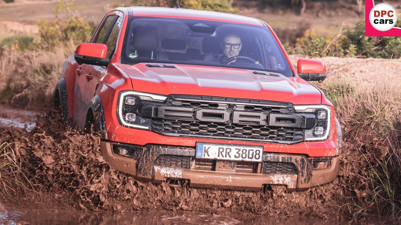 2023 Ford Ranger Raptor in Code Orange - YouTube