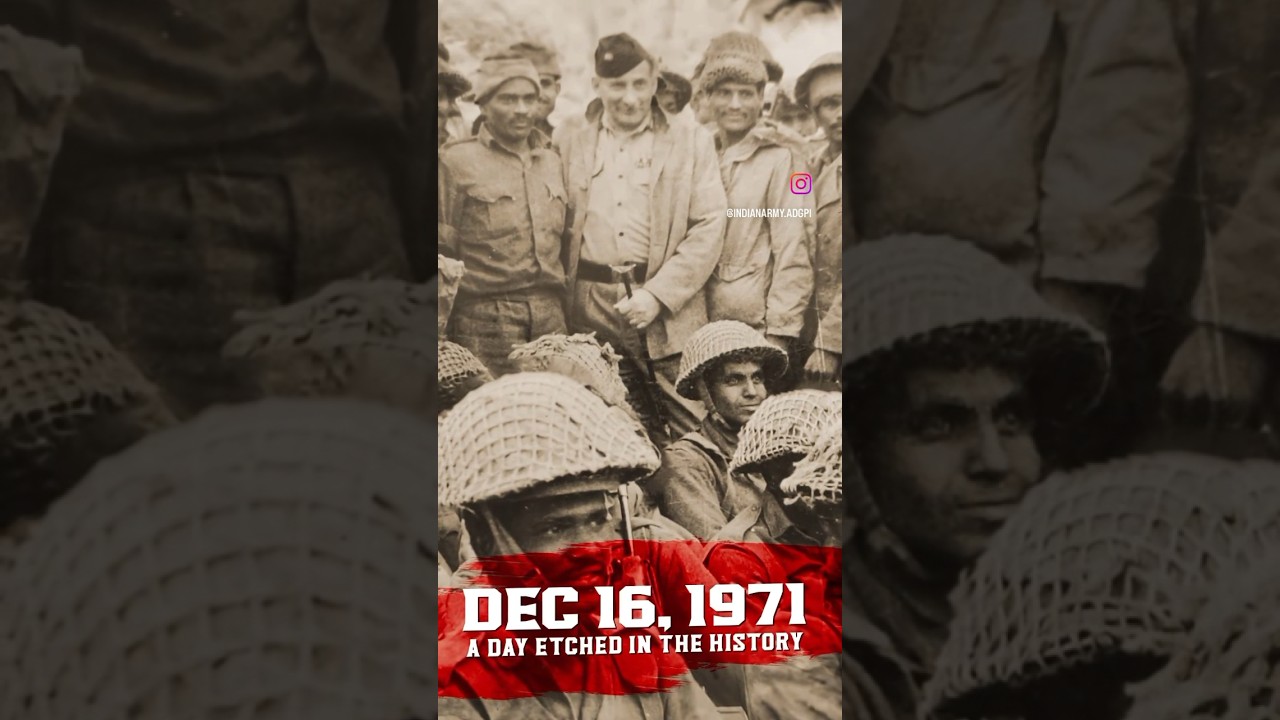 Indian Army in east Pakistan | biggest surrender in the world | mighty ...