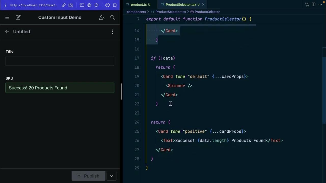 Querying a third-party API from a custom input component for Sanity Studio - YouTube