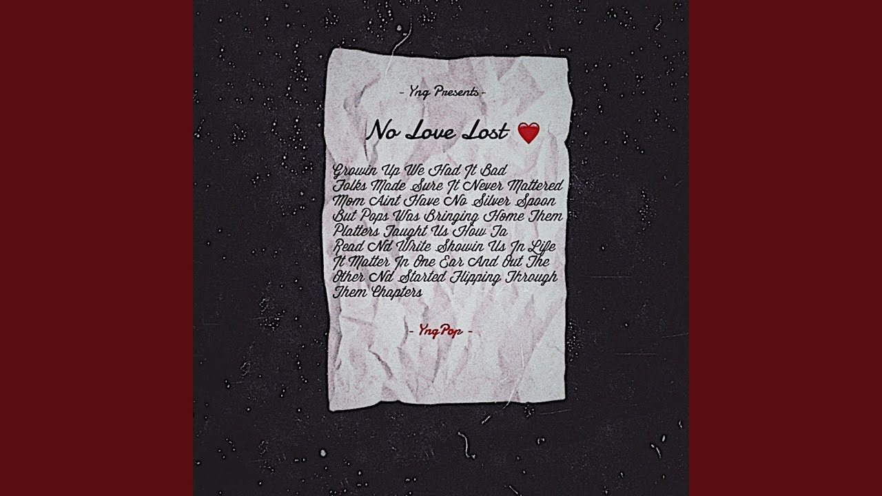 No Love Lost (Writing Exercise#02) - YouTube