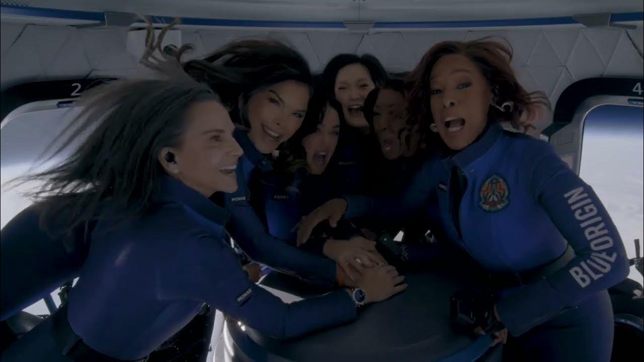 Blue Origin NS-31 Crew In Space - YouTube