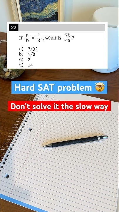 Trick to solve hard SAT math problems in 2 seconds - YouTube