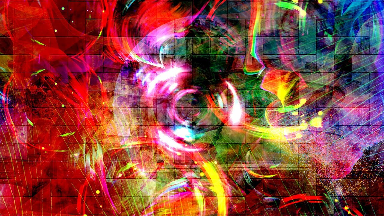 Crazy Psychedelic Rotating Rainbow Shapes and Colors 4K 60fps Wallpaper ...