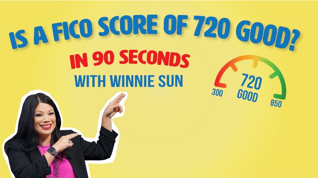 Is a FICO Score of 720 Good?! - YouTube