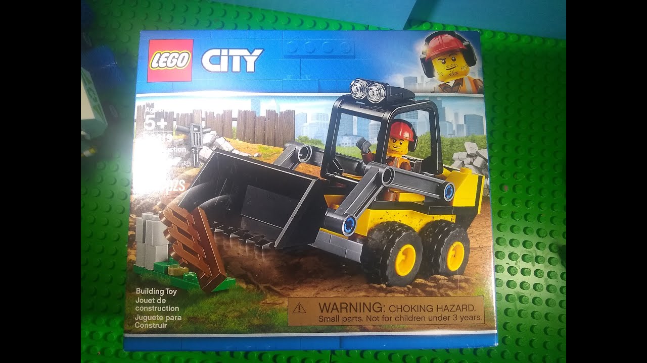 Bulldozer Lego Set Review - YouTube