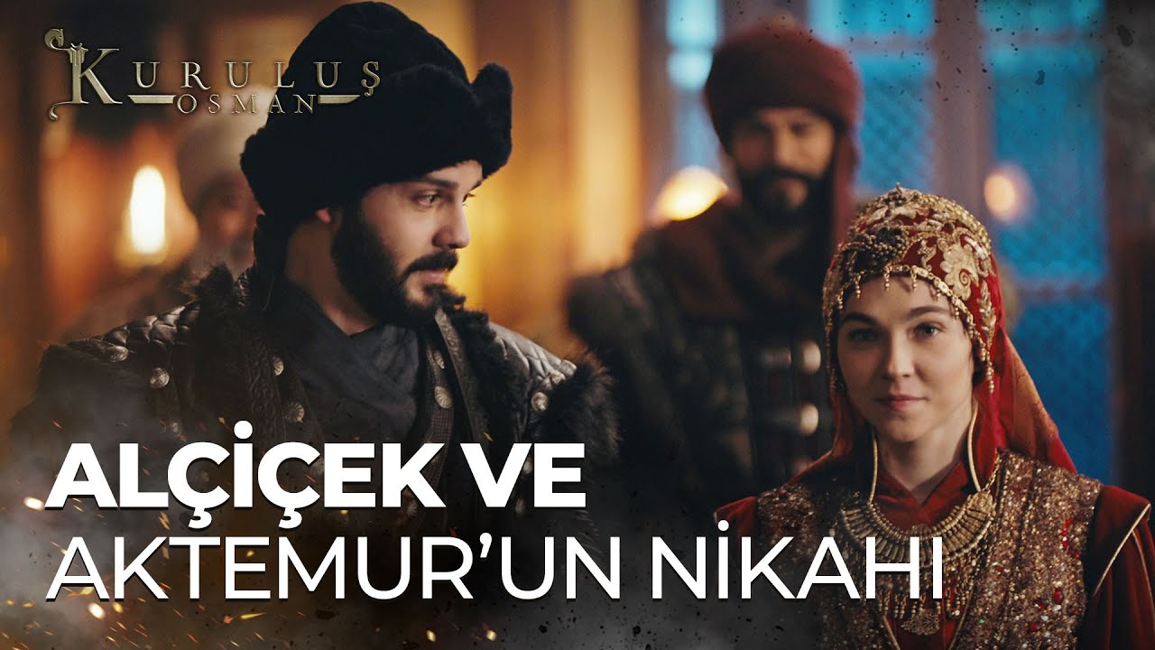 Alçiçek Hatun ve Aktemur'un nikahı - Kuruluş Osman 120. Bölüm - YouTube