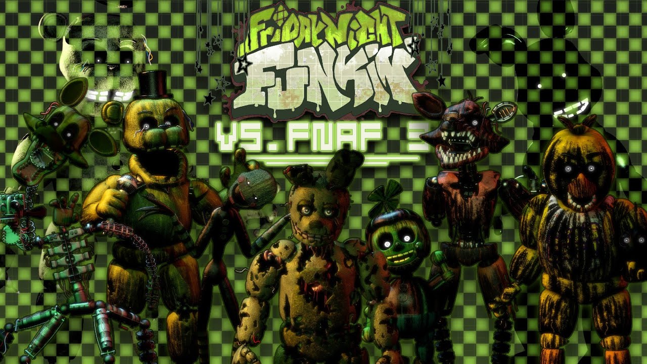 FNF VS FNAF 3 ANDROID GAMA MEDIA OPTIMIZADO SNEAK PEAK - YouTube