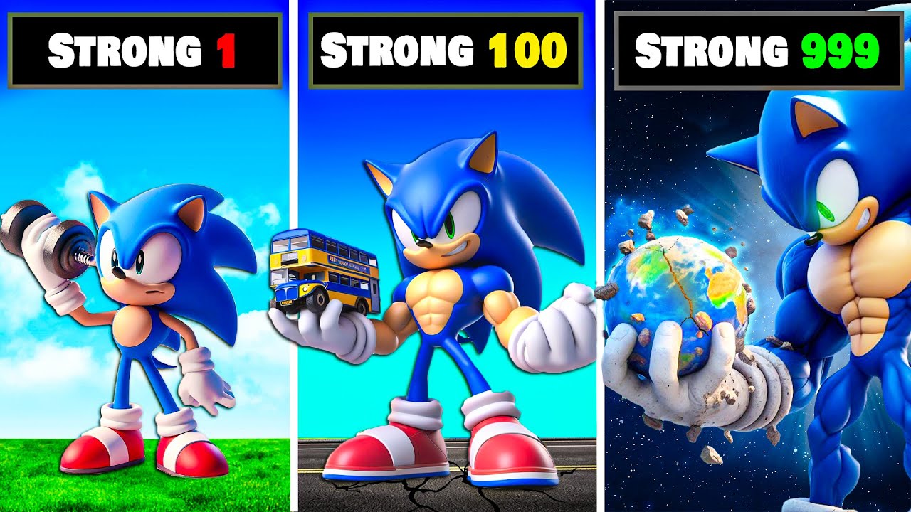 Upgrading SONIC to the STRONGEST EVER in GTA 5 - YouTube