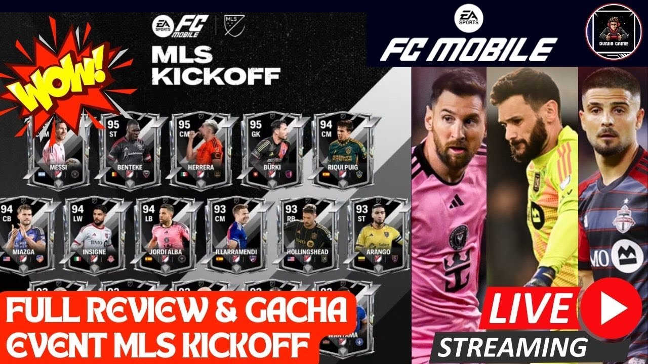 FULL REVIEW & GACHA EVENT MLS KICKOFF - EA FC Mobile 24 - YouTube