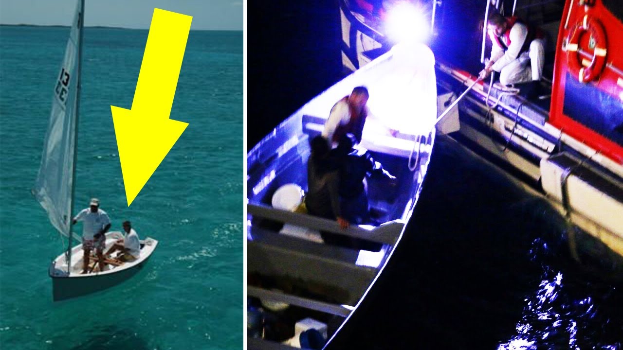 A Cruise Ship Found A Tiny Boat Out At Sea, And Inside Were Two Men Who ...