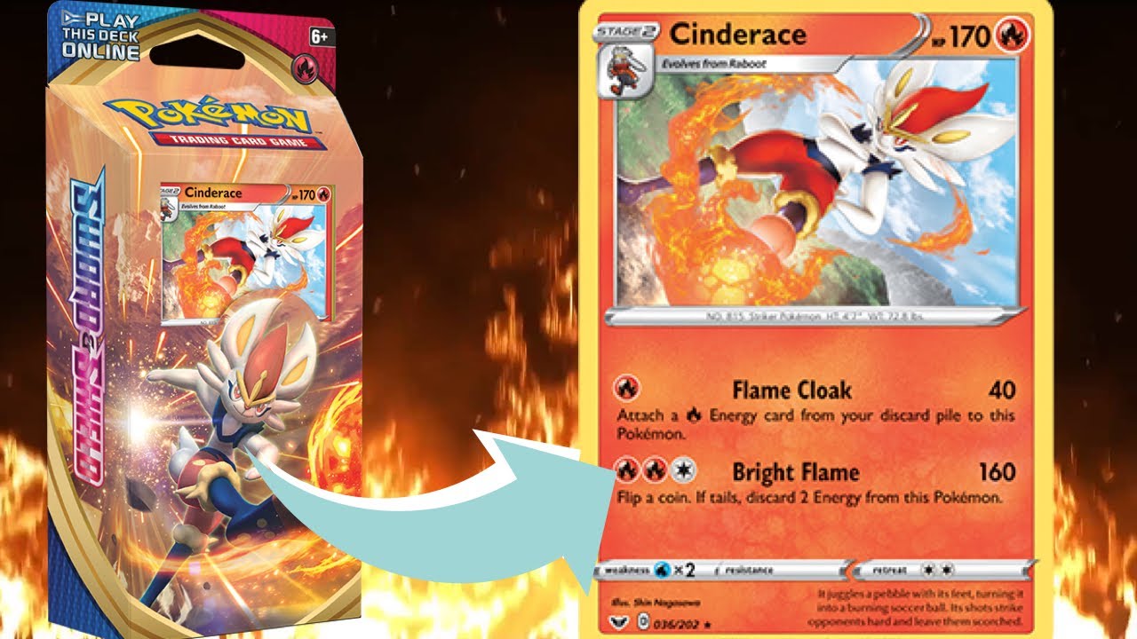 Cinderace was the best fire theme deck all along? | Top 10 Theme Decks ...