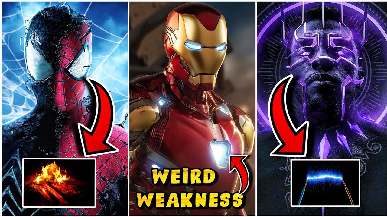 Weakness of Every Superheroes - YouTube