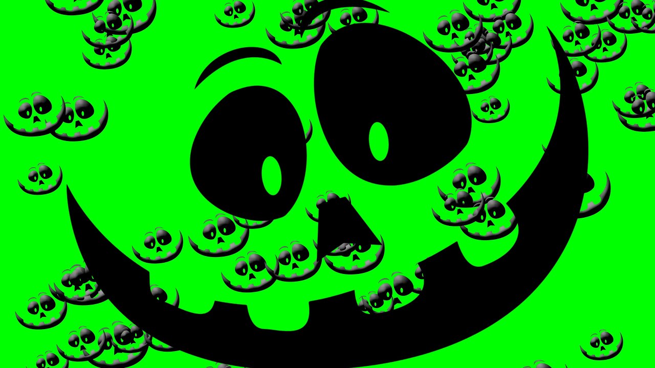 Halloween Face - GREEN SCREEN [FREE USE] - YouTube