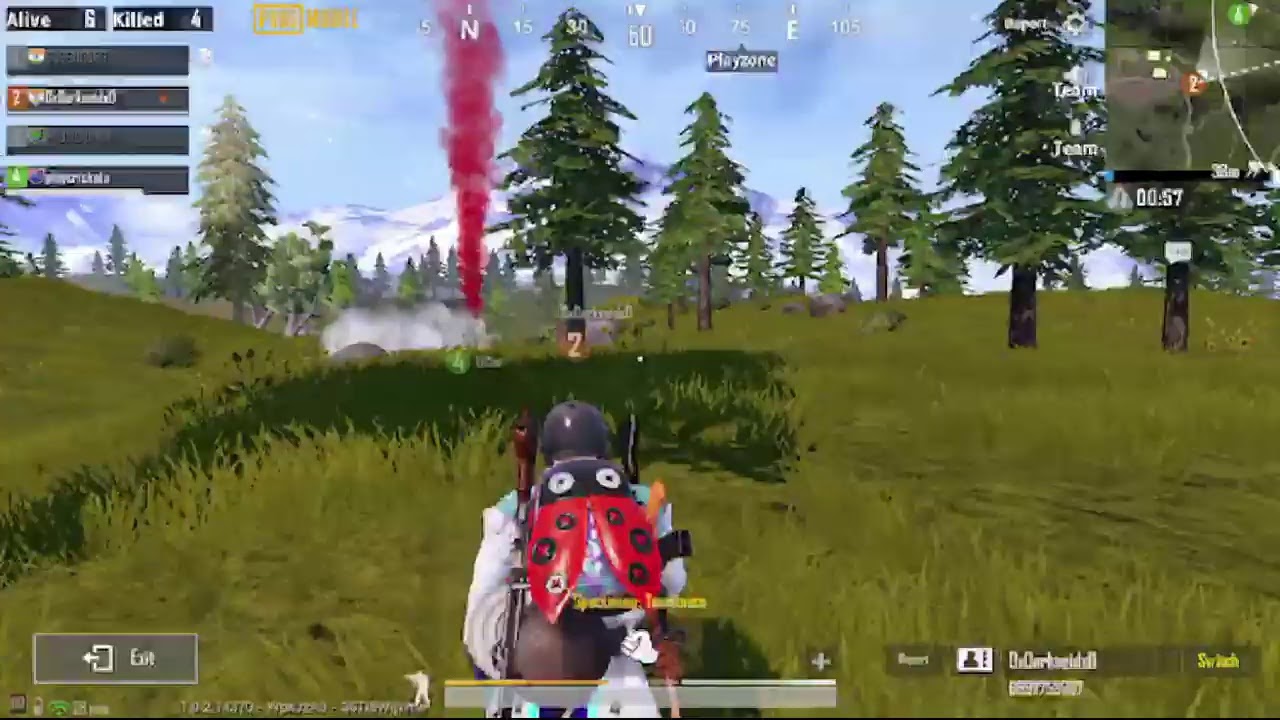 Pun G Mobile kr version duo vs squad - YouTube