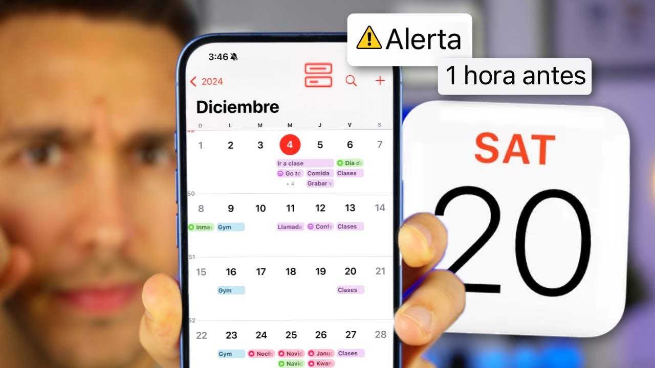 El CALENDARIO de tu iPhone es MUCHO MEJOR de lo que crees... - YouTube