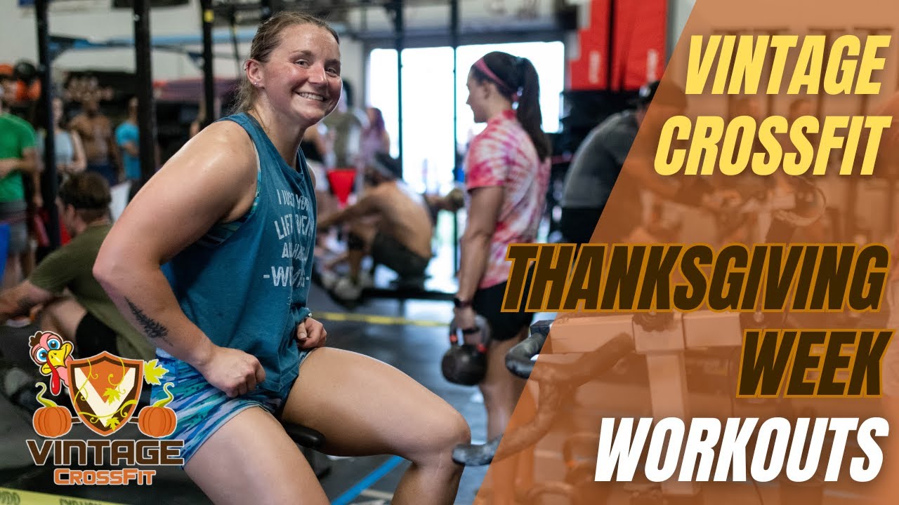 Thanksgiving Week CrossFit at Home Workouts - YouTube