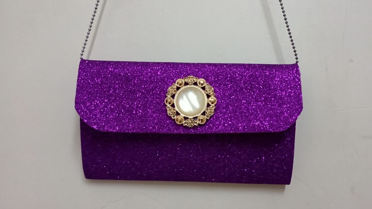 DIY foam sheet purse for girls | Fairytale art & craft - YouTube