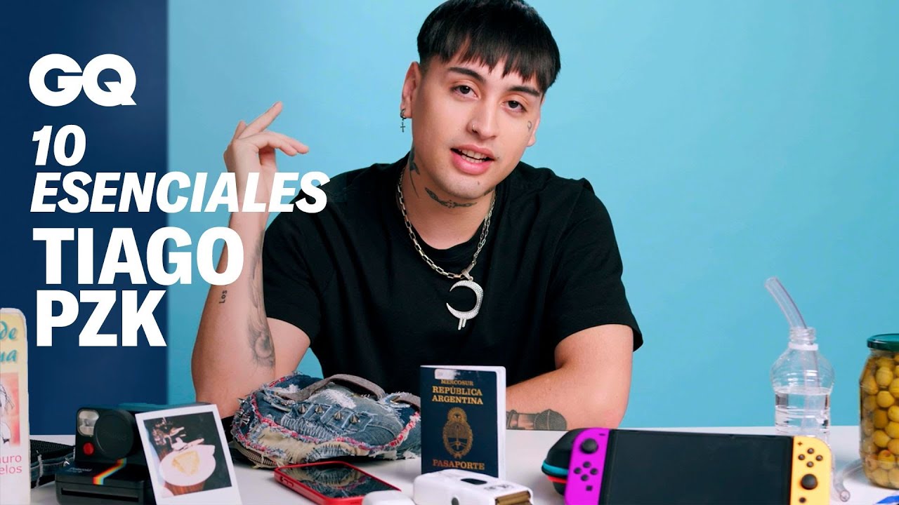 Tiago PZK: 10 cosas de las que no se separa cuando viaja | 10 ...