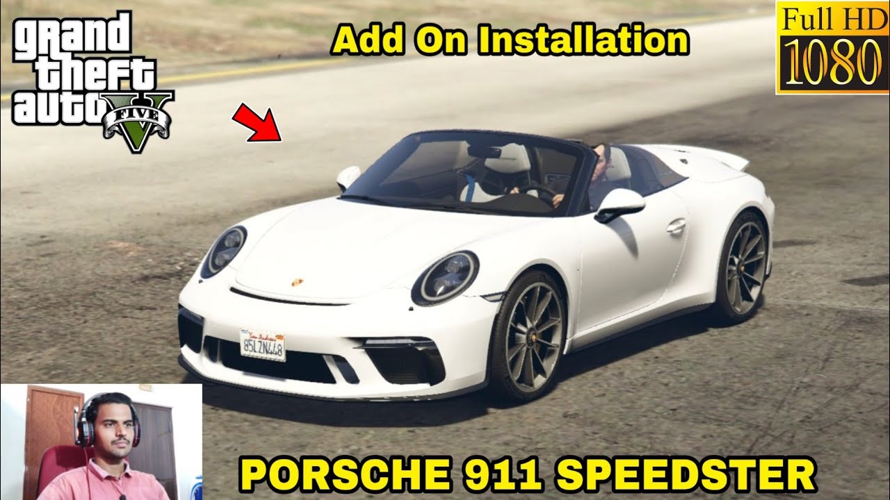 GTA 5 : HOW TO INSTALL PORSCHE 911 SPEEDSTER CAR MOD🔥🔥🔥 - YouTube