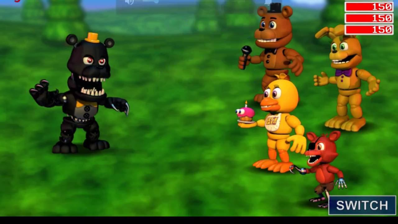 FNaF world ripoff gameplay - YouTube