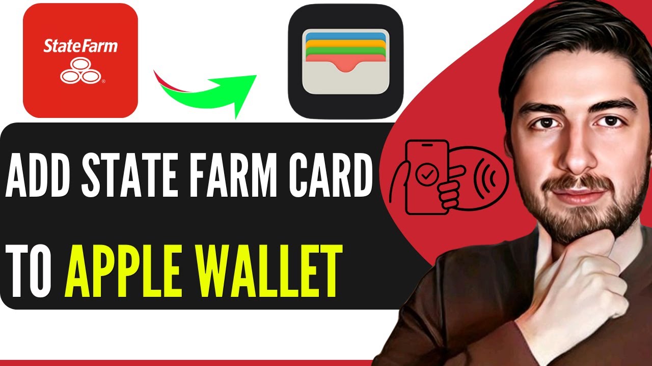 How To Add State Farm To Apple Wallet - YouTube