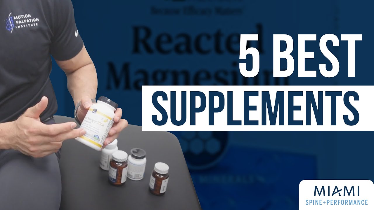 5 Best Supplements │ Stay Healthy & Heal Quickly - YouTube