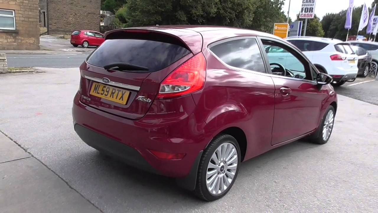 Ford New Fiesta 2009 (MY) Titanium 1.4i (96ps) 3dr 5spd U59847 - YouTube