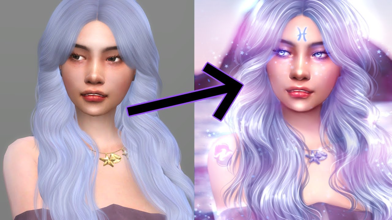 SIMS 4 SPEED EDIT #18 | PISCES - YouTube