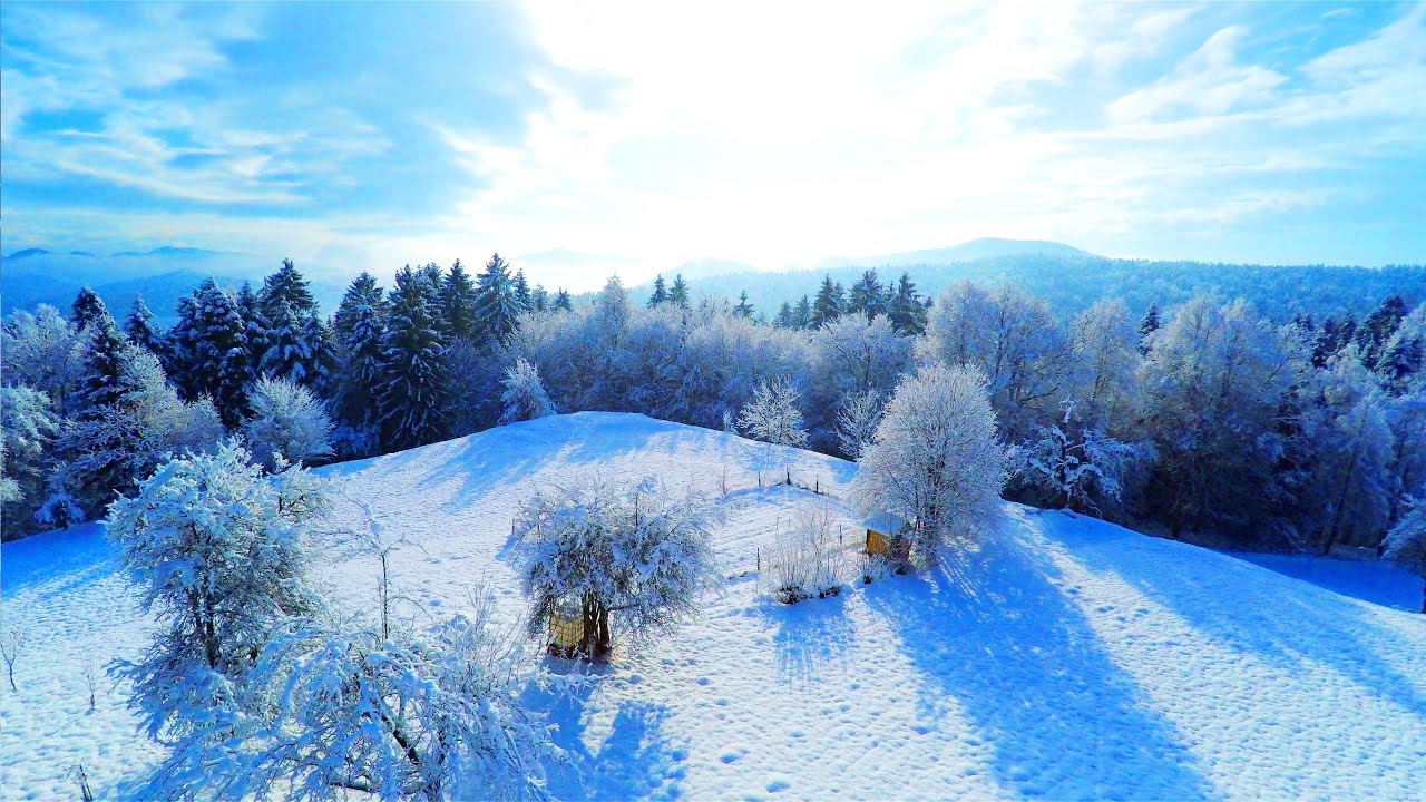 Winter & Snow + Calming Piano Music For Meditation, Study & Sleep Music ...