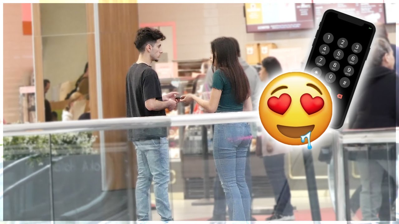 Seeing How Many CUTE GIRLS NUMBERS I Can Get At The Mall - YouTube
