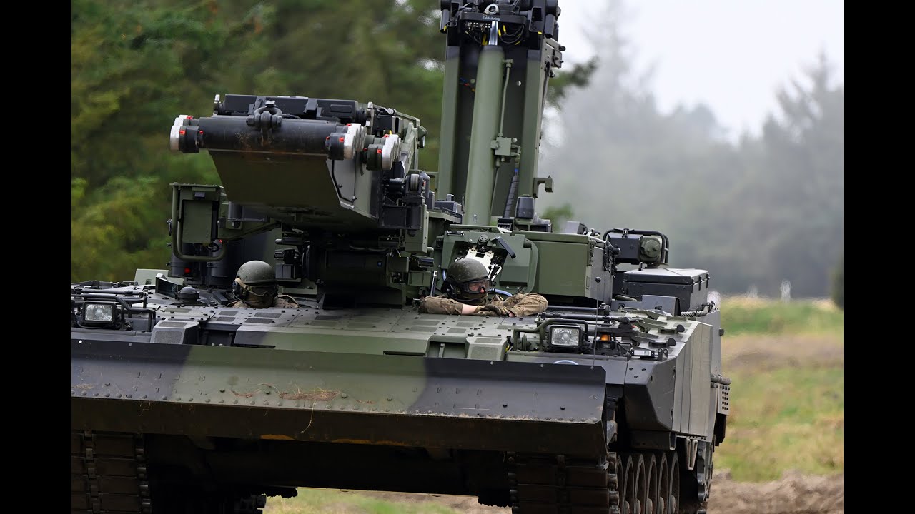 Leguan 2 - Denmarks new armored bridge layer - Panzerschnellbrücke ...