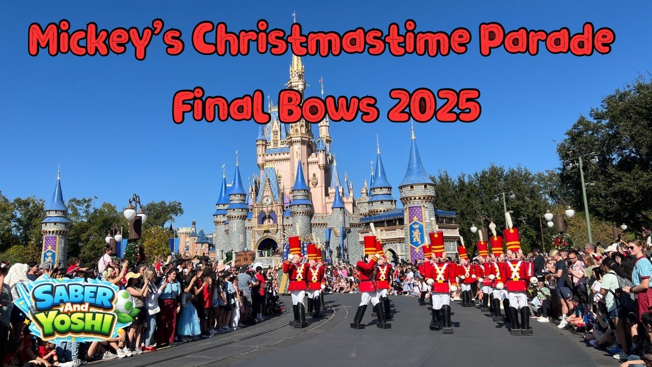 A Perfect Christmas Goodbye 🎁 | Once Upon a Christmastime Parade Finale ...