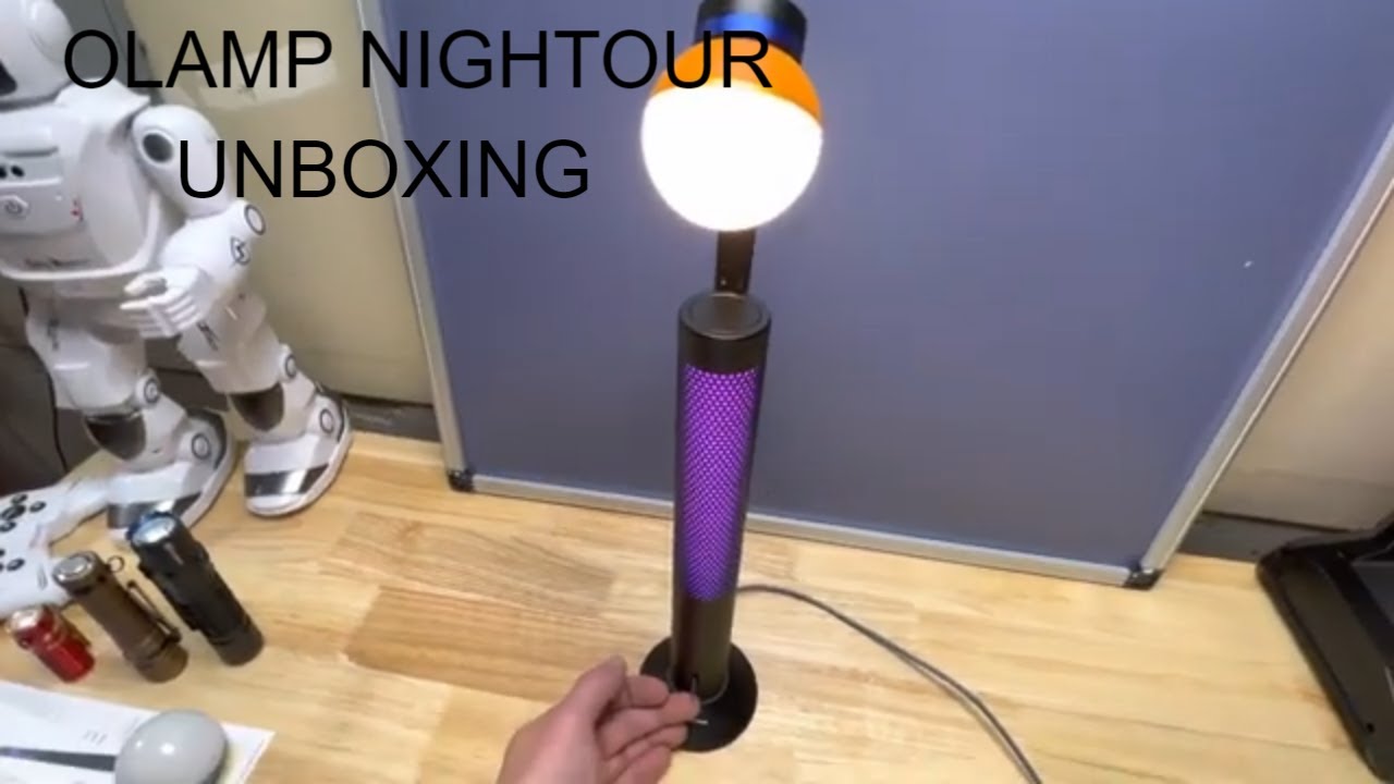 OLIGHT OLAMP NIGHTOUR UNBOXING - YouTube