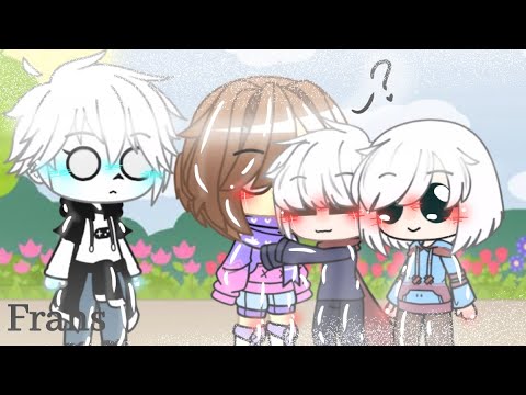 Elys and Arno meets Frisk and Sans from the past - YouTube